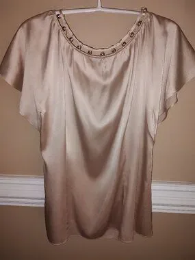 White House Black Market | Tops | White House Black Market Silk Blouse ...